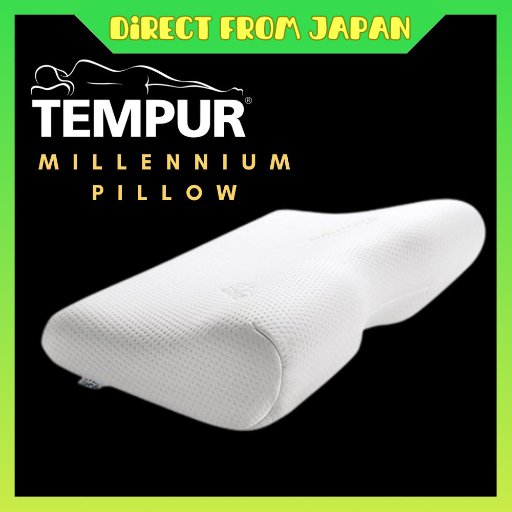 Tempur Millennium Pillow Standard Width Size S / M / L Comfortable sleep Well relax Pressure ...