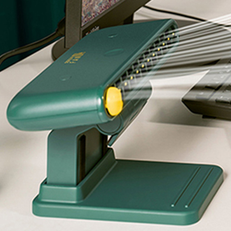 Angle Adjustment Portable Desktop Table Fan Screen Clip Cooler Speed ...