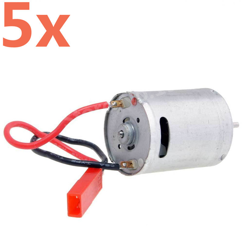 ♦5 Pieces RC Car Metal 370 Motor Series Electric Motors For 1/18 Scale ...