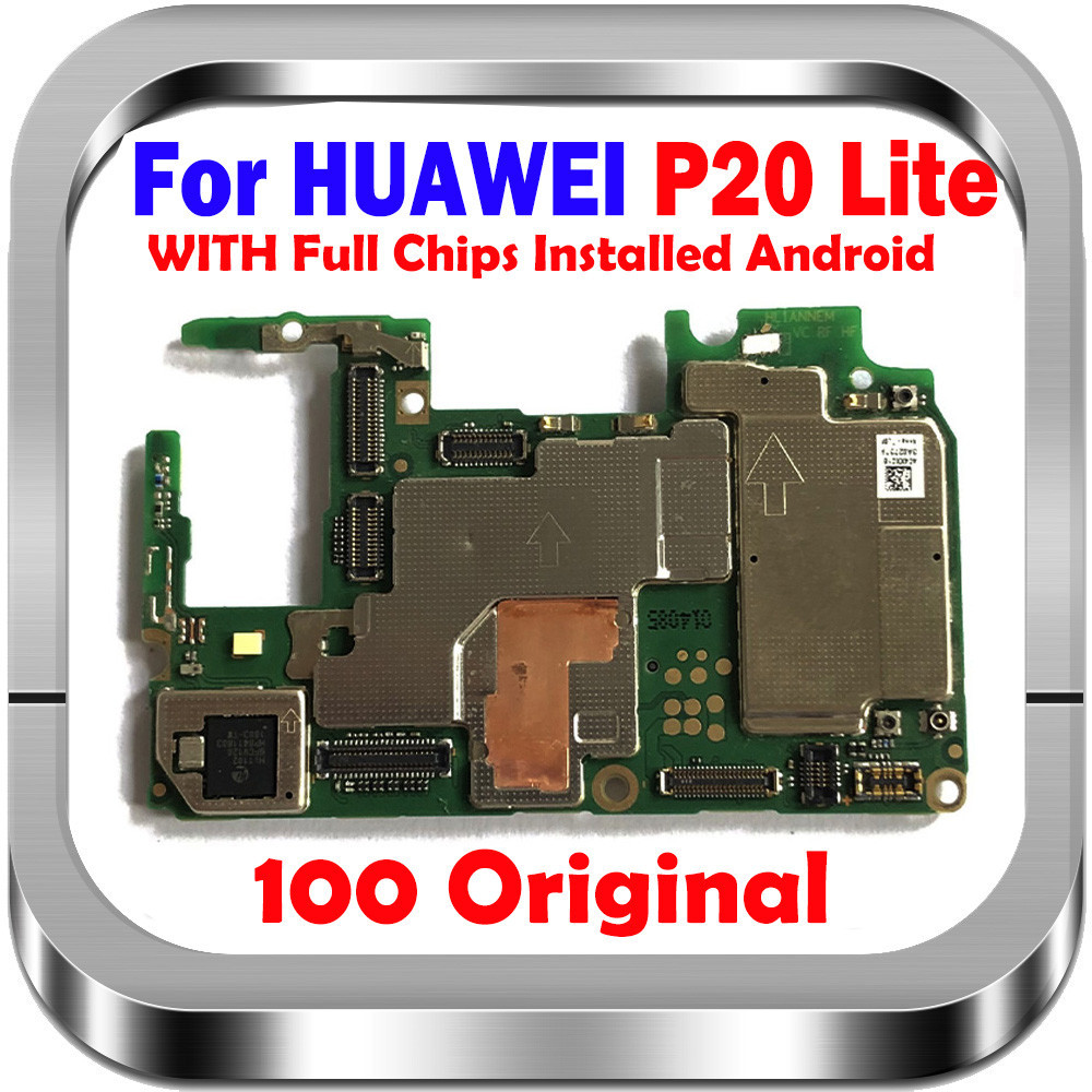 유100% Unlocked Logic Board For Huawei P20 LITE Motherboard With Full ...