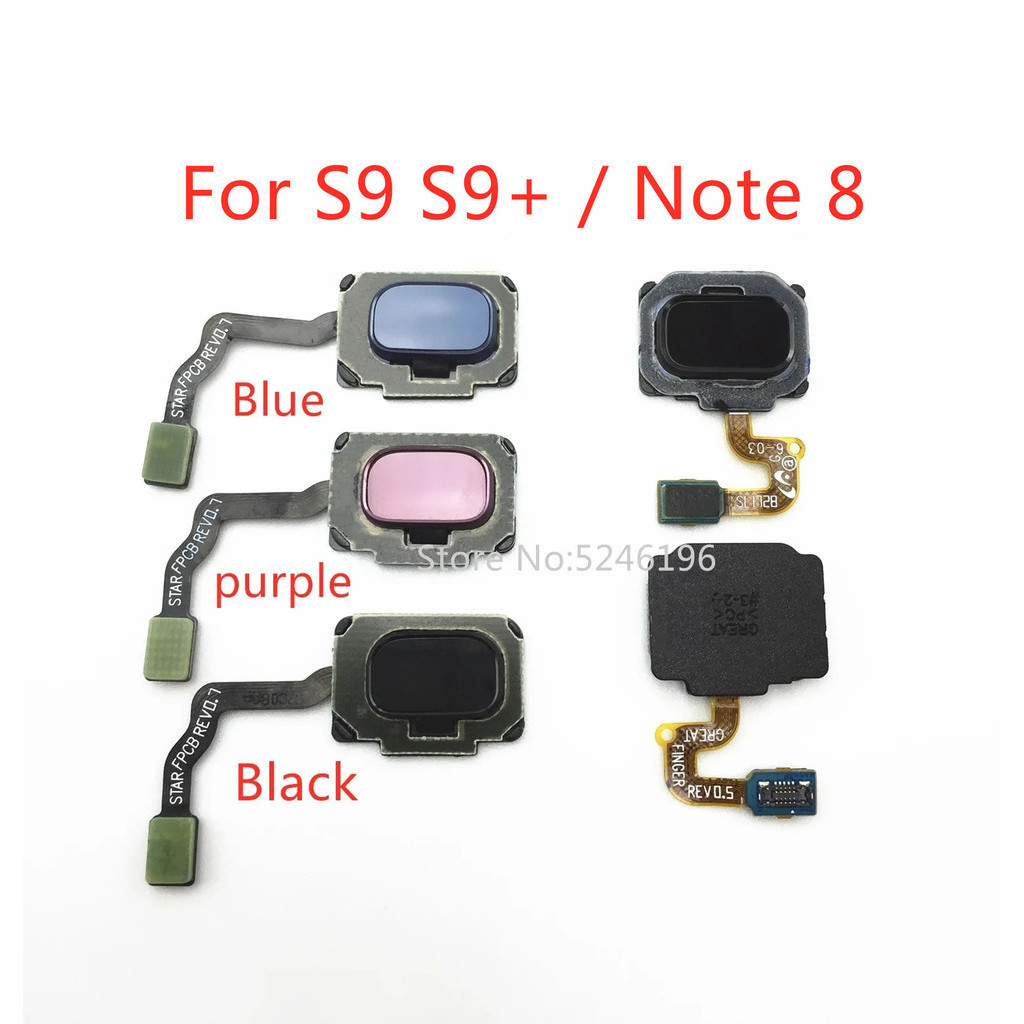 ☟1pcs Fingerprint Sensor Flex Cable For Samsung Galaxy S9 S9+ SM-G960 ...