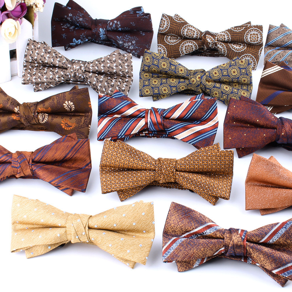 New Striped Bow tie Fashion Floral Bow tie For Men Women Bow knot Adult ...