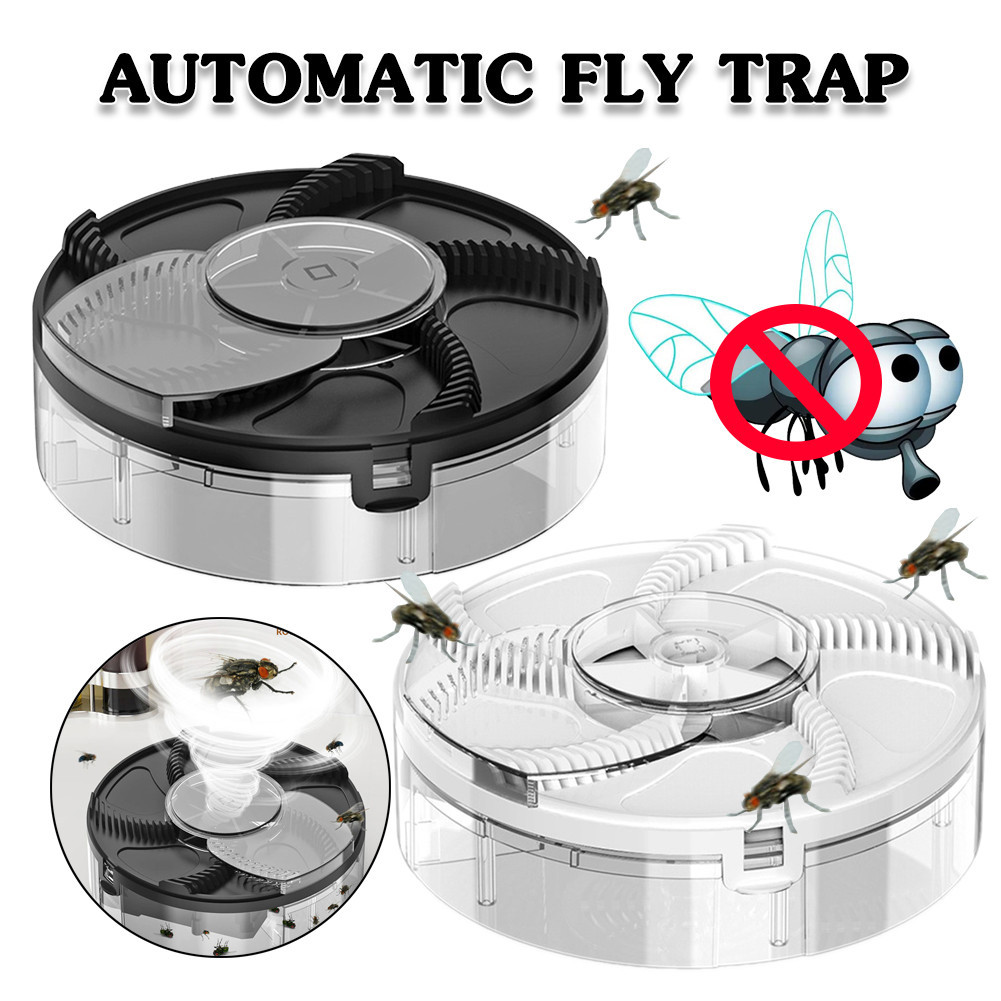 USB Flycatcher Flytrap Automatic Pest Catcher Fly Killer With Baits ...