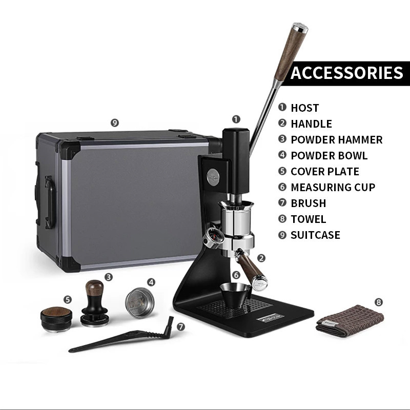 ️Manual Lever Espresso Maker 58mm Professional Variable Pressure ...