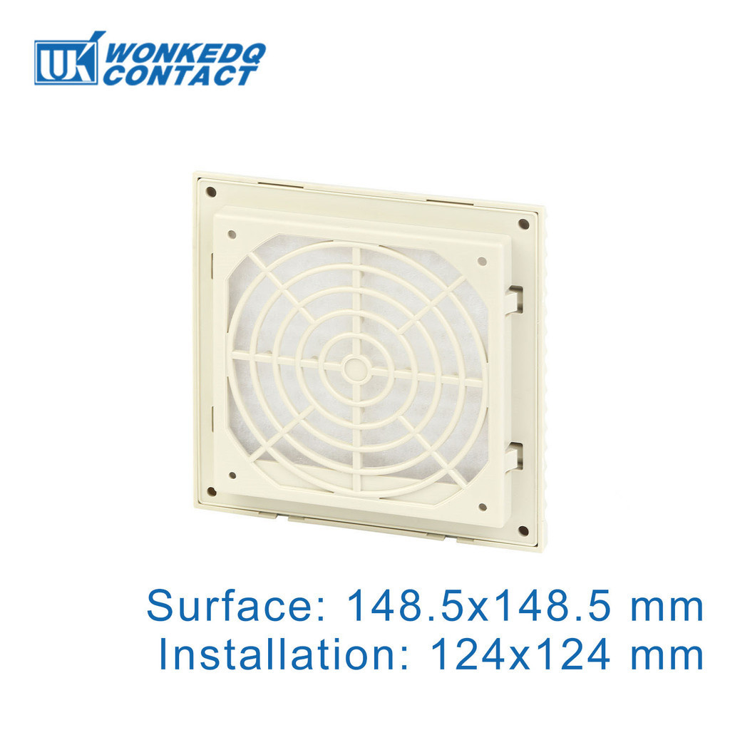 3322-300 120mm Cabinet Ventilation Filter Set Shutters Cooling Fan ...