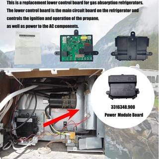 3316348.900 RV Refrigerator Power Module Board, Fridge Circuit/Control ...