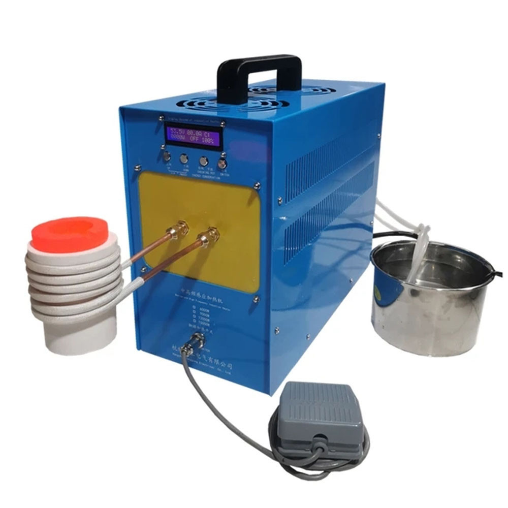 ☞High Frequency Induction Heating Machine Metal Smelting Furnace Induction Heater Welding Metal ...