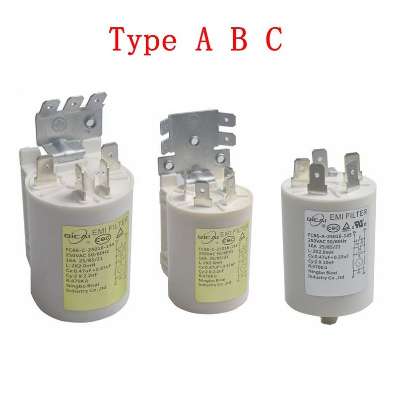 ⓛFor Little EMI Power Filter Washer Spare Interference Suppressor For ...
