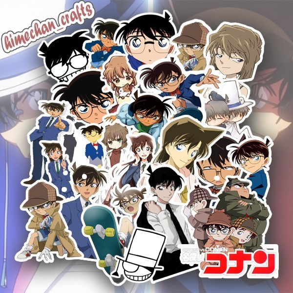 Anime Stickers / Detective Conan Anime Sticker Collection / Laminated ...