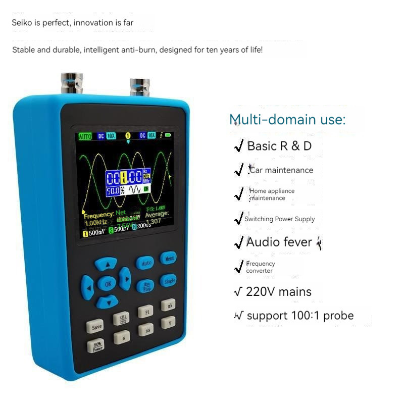 유Portable Signal Generator Dso2512g Handheld Digital Oscilloscope Dual ...