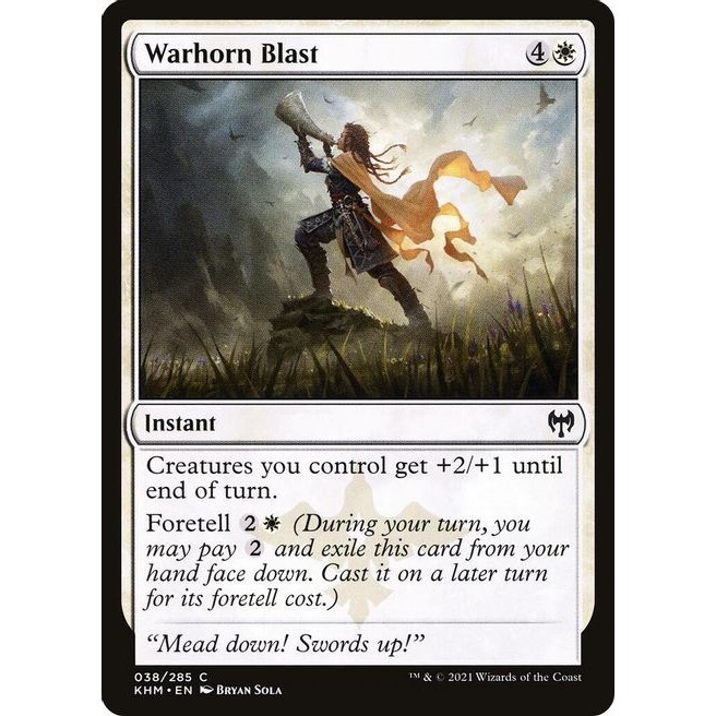 Warhorn Blast - Magic The Gathering (MTG) | Shopee Philippines