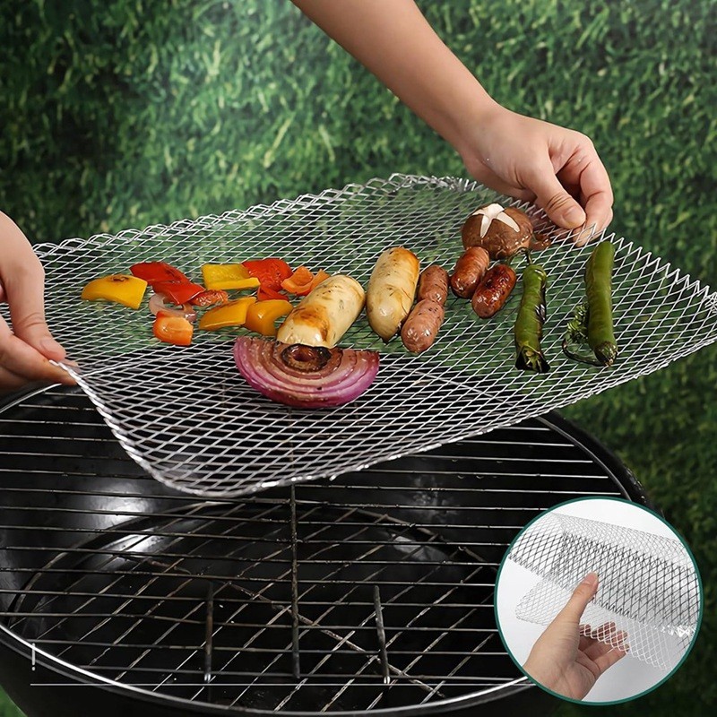 유Grill Topper, Grill BBQ Disposable Grill Toppers, 10 Pack Grill Topper ...