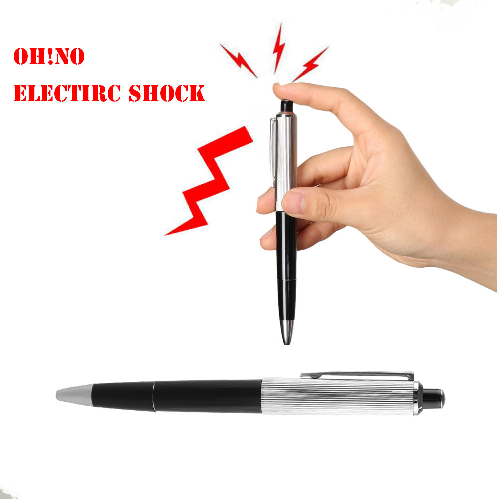 1 PC Fancy Shocking Ball Point Pen Electric Shock Toy Gift Joke Prank ...