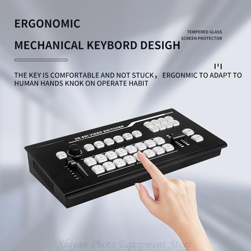 ღTYST Video TY-TCAST 8-Channel 3G-SDI Video Switcher for Real-time ...