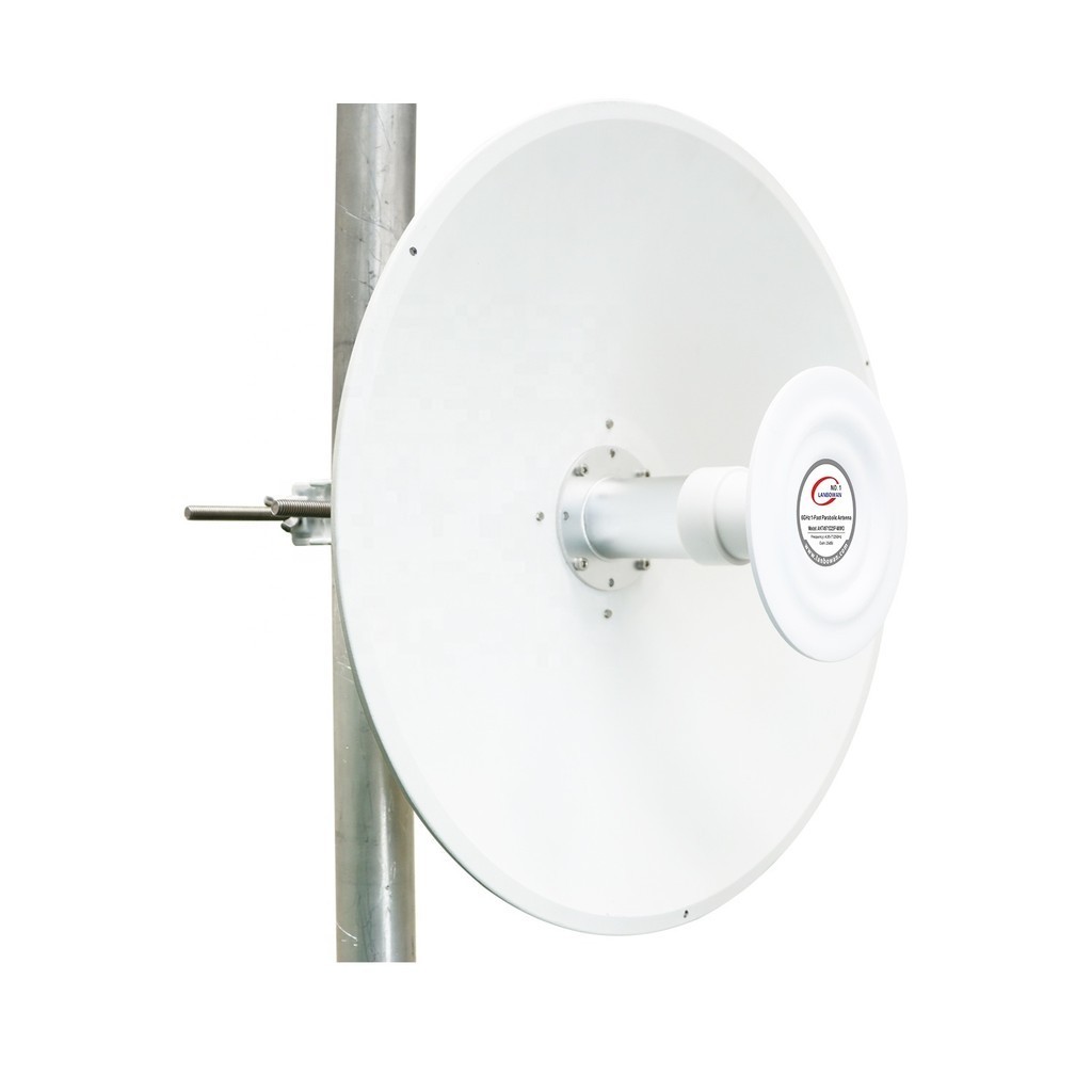 ☾6GHz 25dBi 1ft MIMO Dish wifi 6e Antenna for ubnt rocket m5 and ac ...