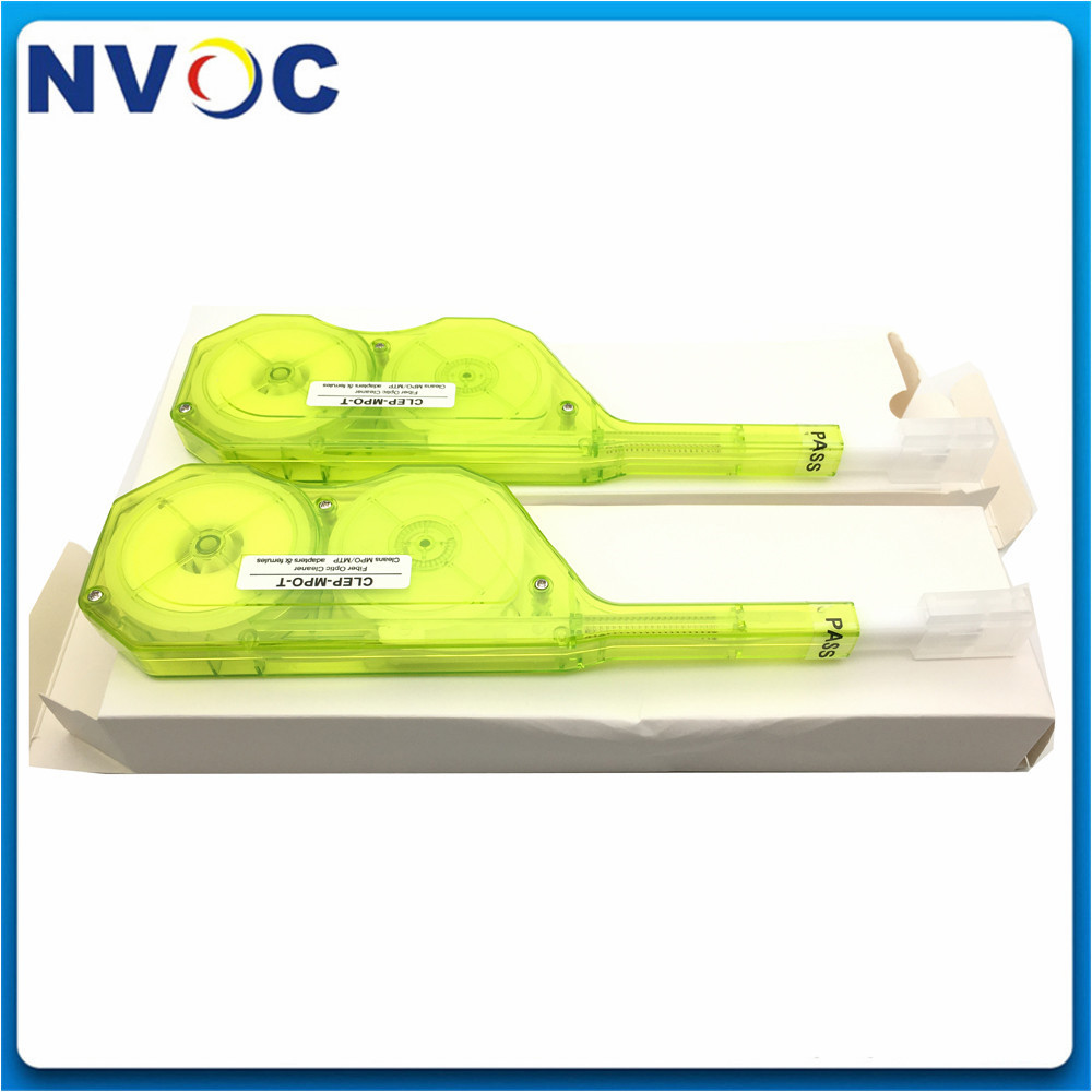 10Pcs For Fiber Optic IBC One Click adapter Cleaner MPO MTP Cleaning ...