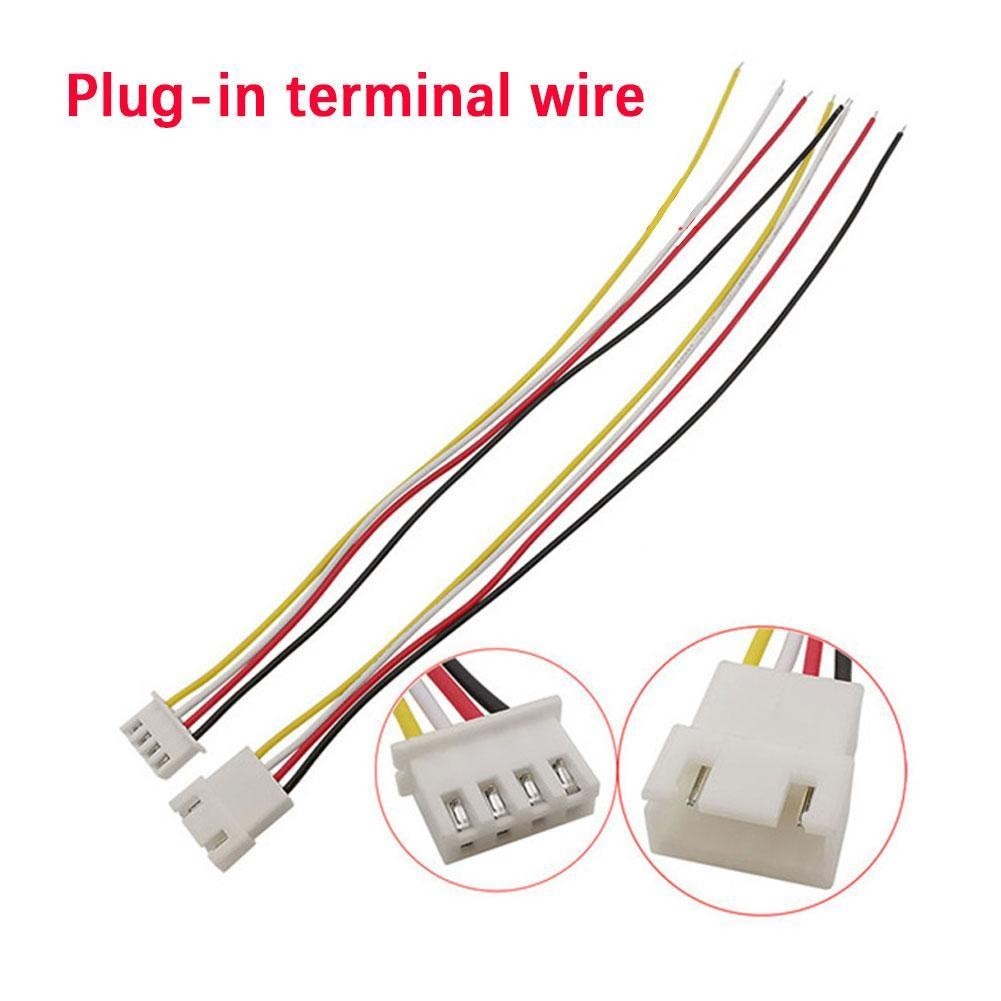 ☟10Pairs Micro JST XH 2.54 2P 3P 4P 6PIN Male Female Plug Connector Kit 2.54mm Pitch With Wire C ...