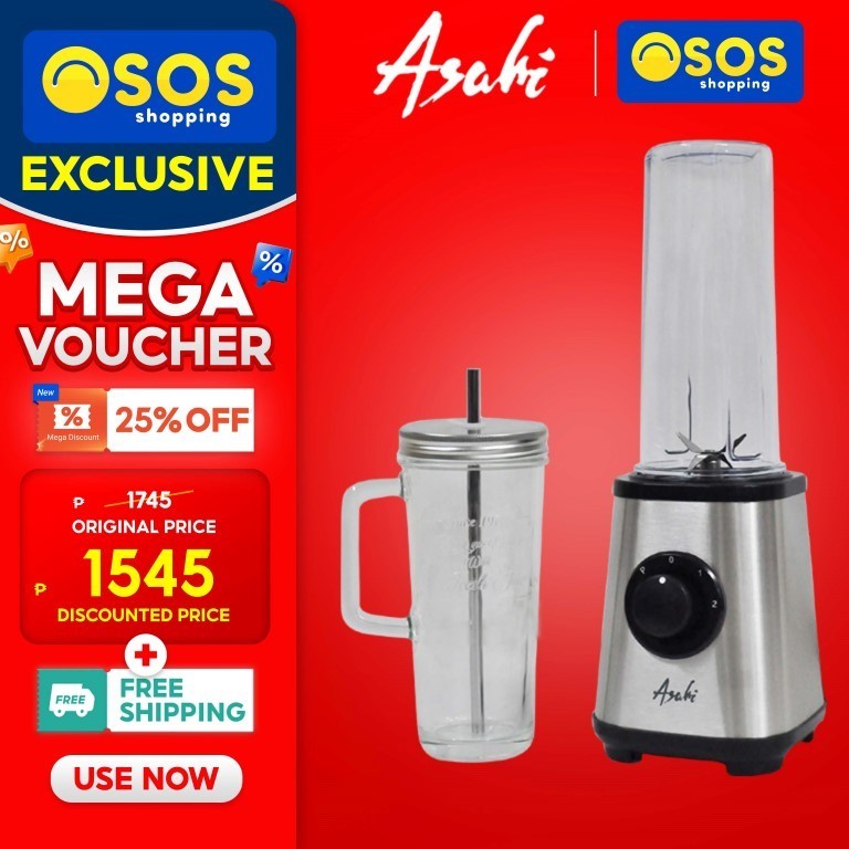 ASAHI Original Personal Juice Blender Ice Crusher | Electric Blender ...