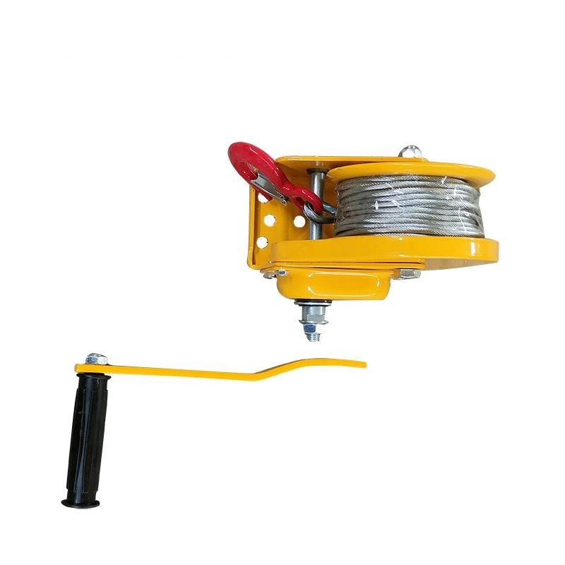 ☪Hand winch two-way self-locking manual winch 1200 pounds small winch ...