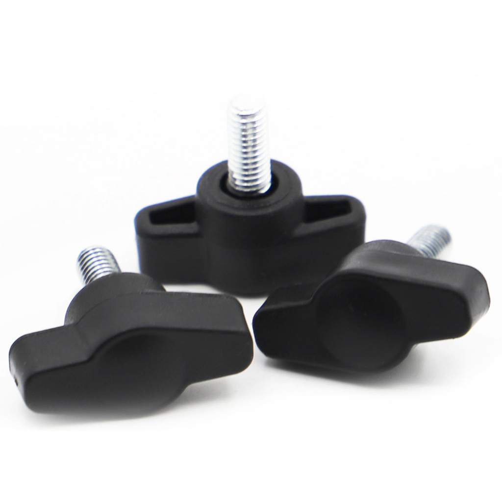 M4 M5 M6 diameter 27mm Plastic Nylon T type Head Handle Thumb Screw ...