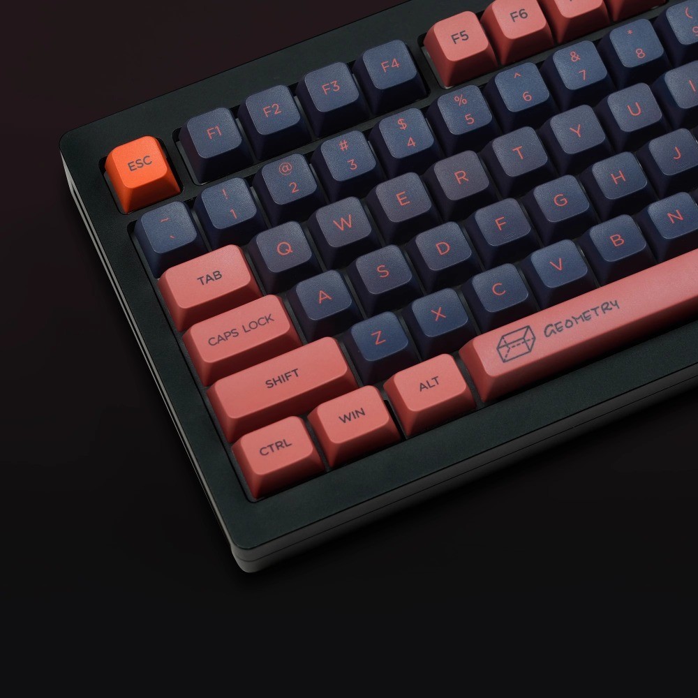 ⚔Geometry Theme Keycap Set 147key PBT Custom Trend Keyboard Cap MDA ...