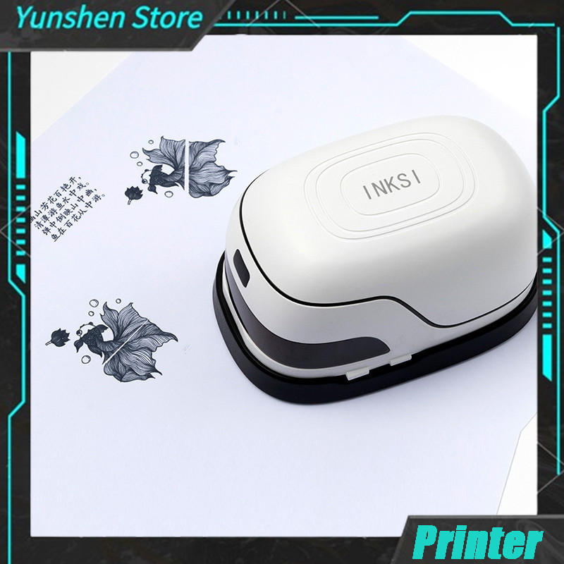 ️Mini Portable Inkjet Label 26mm Printer Text Photo Logo Pattern Tattoo ...