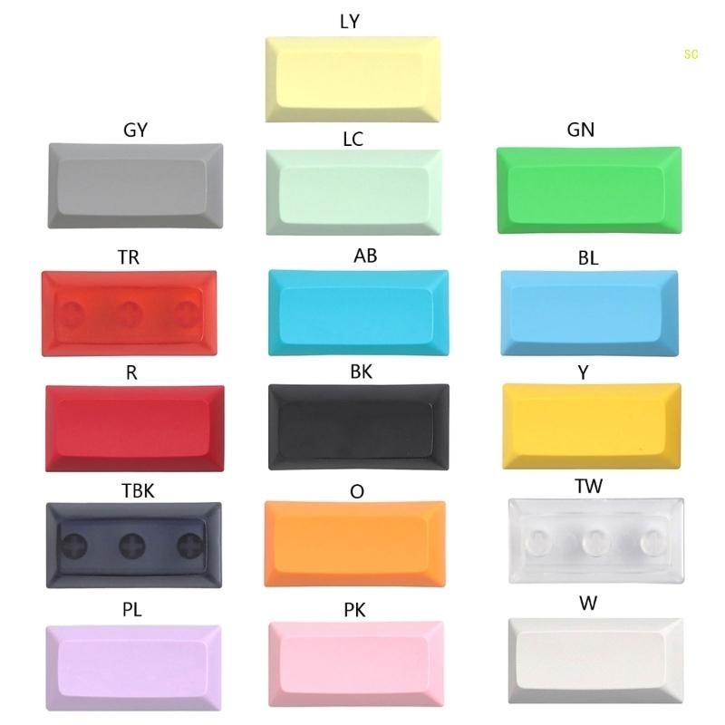 ☃DSA 2U Keycap Set PBT Blanks Keycaps DSA 2U Height Keycap Set For ...