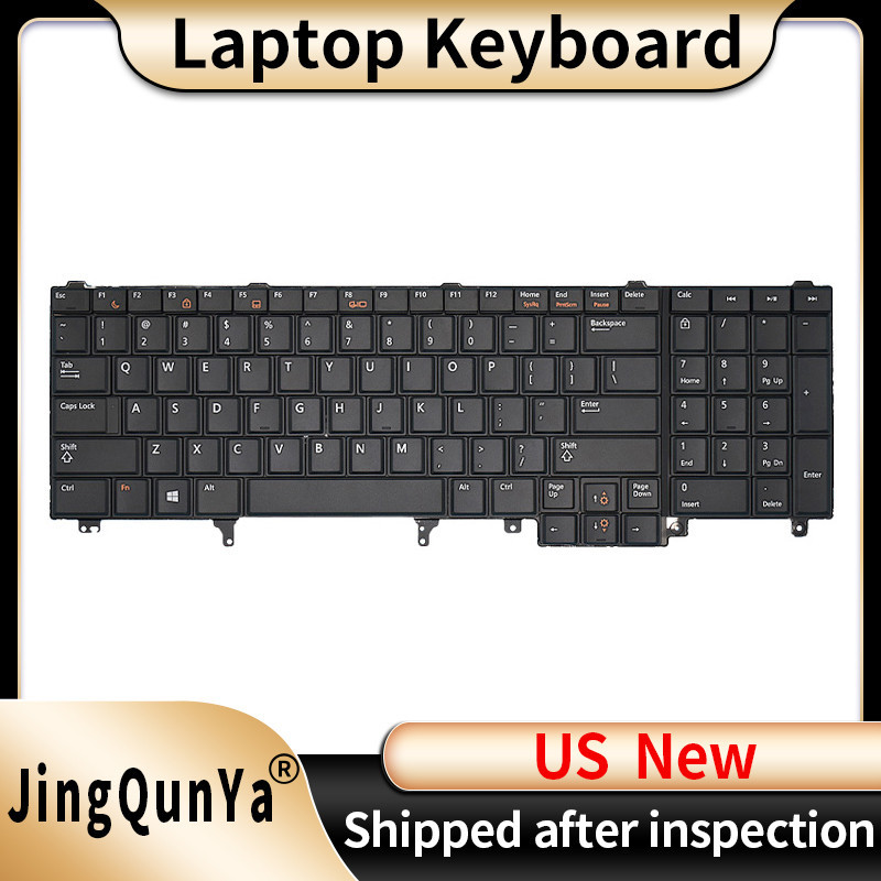 US Laptop Keyboard For DELL Latitude E6520 E5520 E5530 E6540 E6530 ...