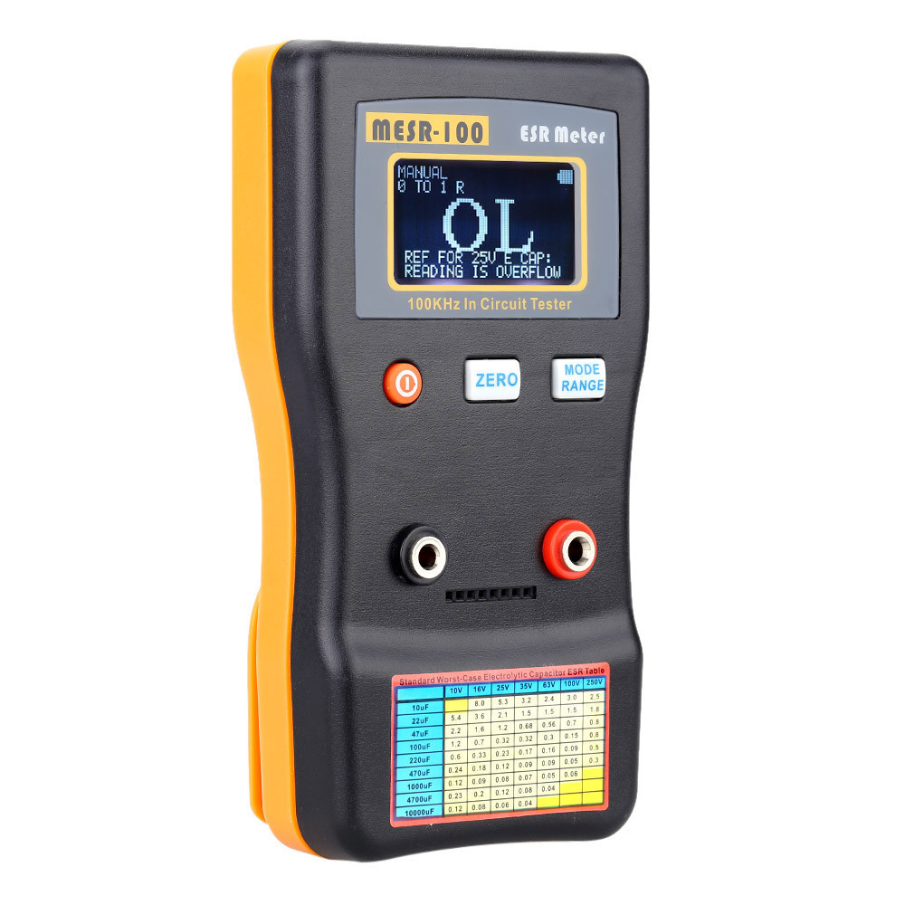 MESR-100 / M6013 ESR Capacitance Ohm Meter Professional Measuring Internal Resistance of Capac/n