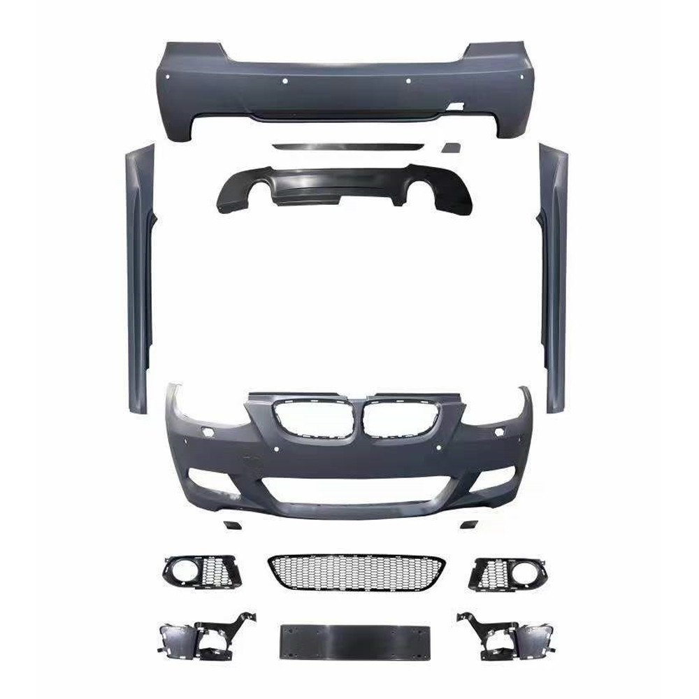 유Full Set Car Facelift Rear Front Grille Bumper E92 M Tech Wide Bodykit ...