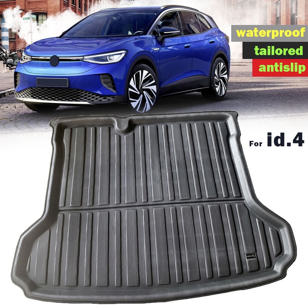 웃Tailored For VW ID.4 ID4 2020 2021 2022 2023 Tpe Eva Car Boot Liner ...