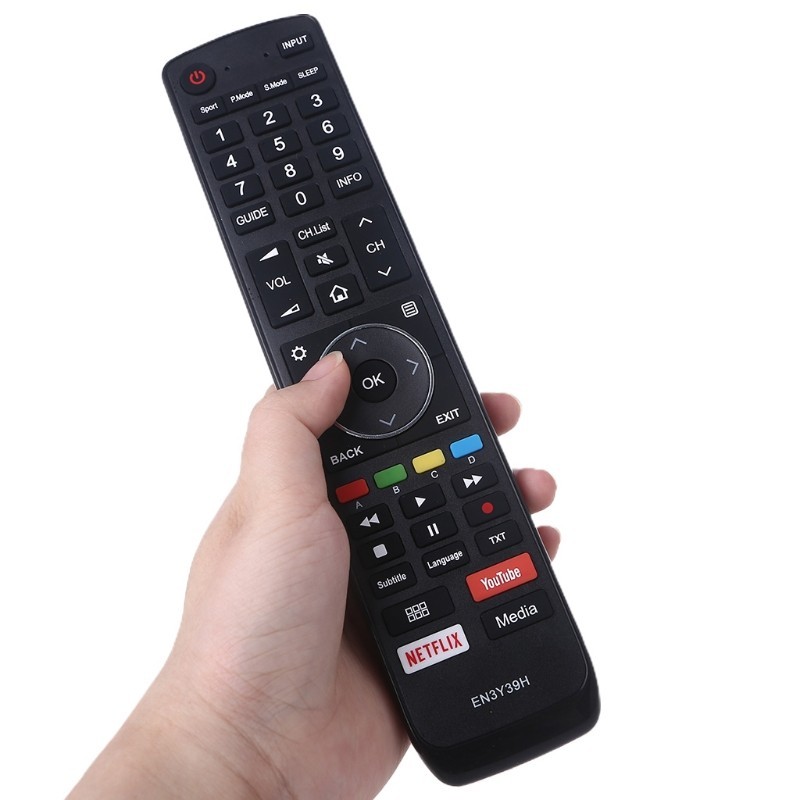 EN3Y39H Replaced Remote for Hisense TV H43AE6400 H50AE6400 H55AE6400 ...