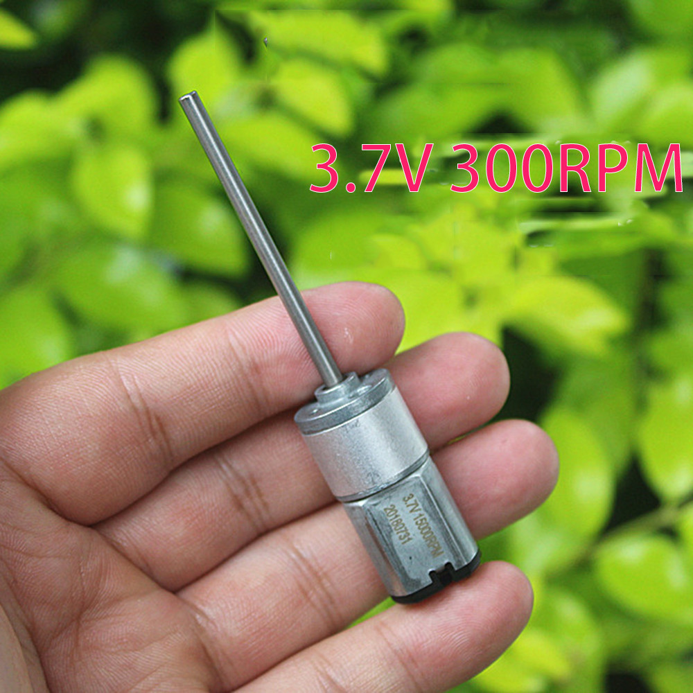 DC 2V-5V 3.7V 300RPM Slow Speed 16MM Full Metal Gearbox Gear Reduction ...