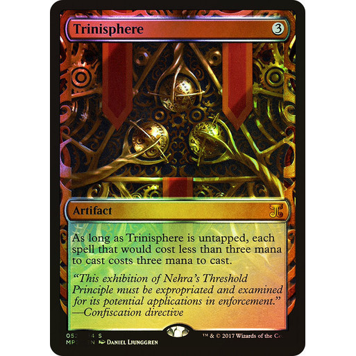 MTG Proxy Card - Trinisphere (Foil) | Kaladesh Inventions (MPS ...