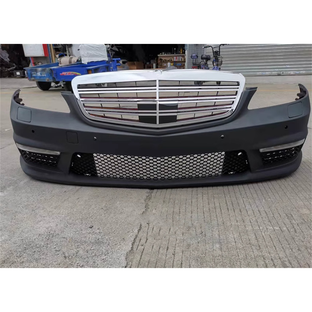 ☺Car surround body kit Front bumper grill for Mercedes-Benz w221 ...