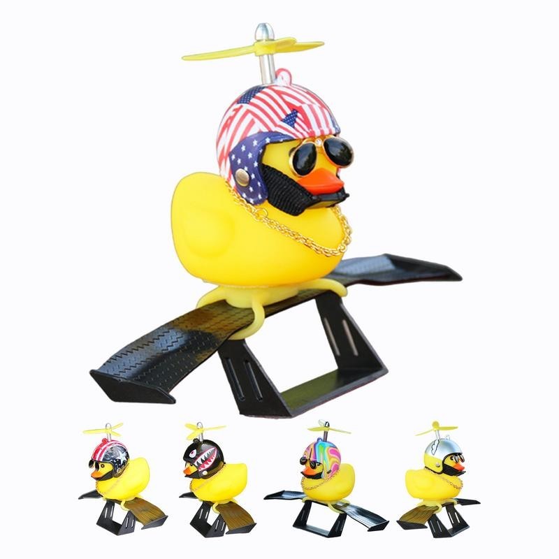 】50g Duck Car Decoration Rubber ABS Cute Duck Toy Ornaments Mini Cars ...
