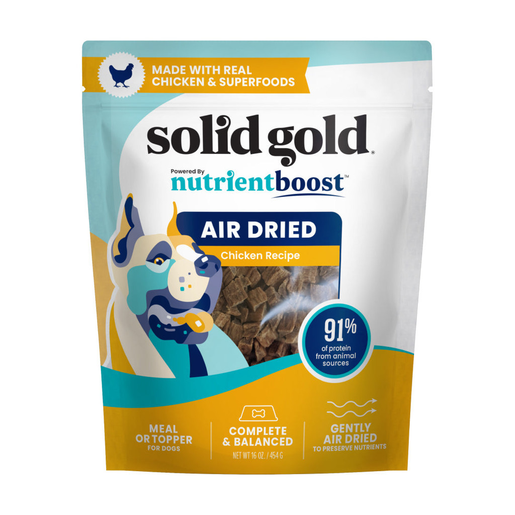 Solid Gold Air Dried Topper Complete & Balanced Meal Topper For Dogs ...