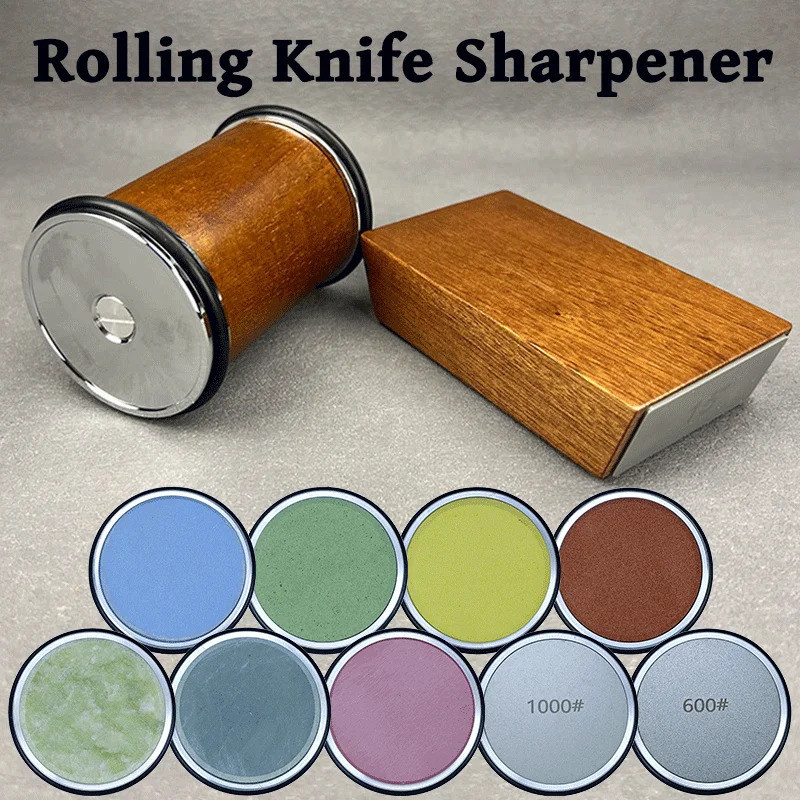 15 and 20 Degrees Rolling Sharpener Magnetic Holder Diamond Sharpening ...