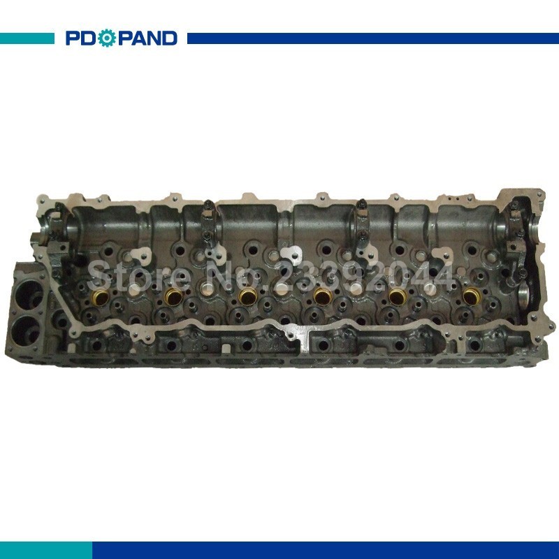♀Casting Iron 6HK1 bare diesel engine cylinder head for Isuzu HIATCH ...
