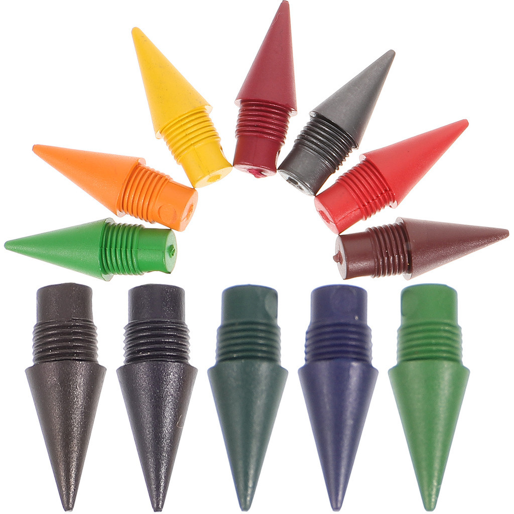 12 Pcs Colored Pencil Tips Supplies Lightweight Pencils Replacement ...