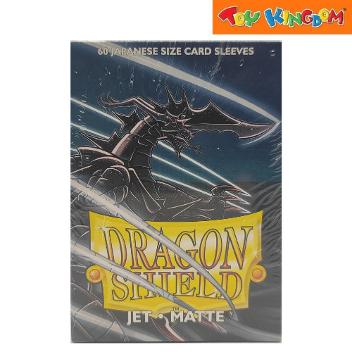 Arcane Tinmen Dragon Shield Jet Matte 60 Japanese Size Card Sleeves ...