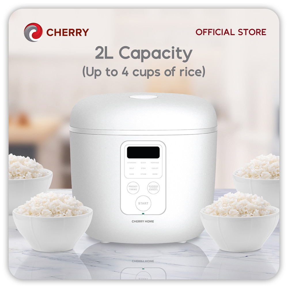 CHERRY Multi-Function Rice Cooker 2L | Shopee Philippines