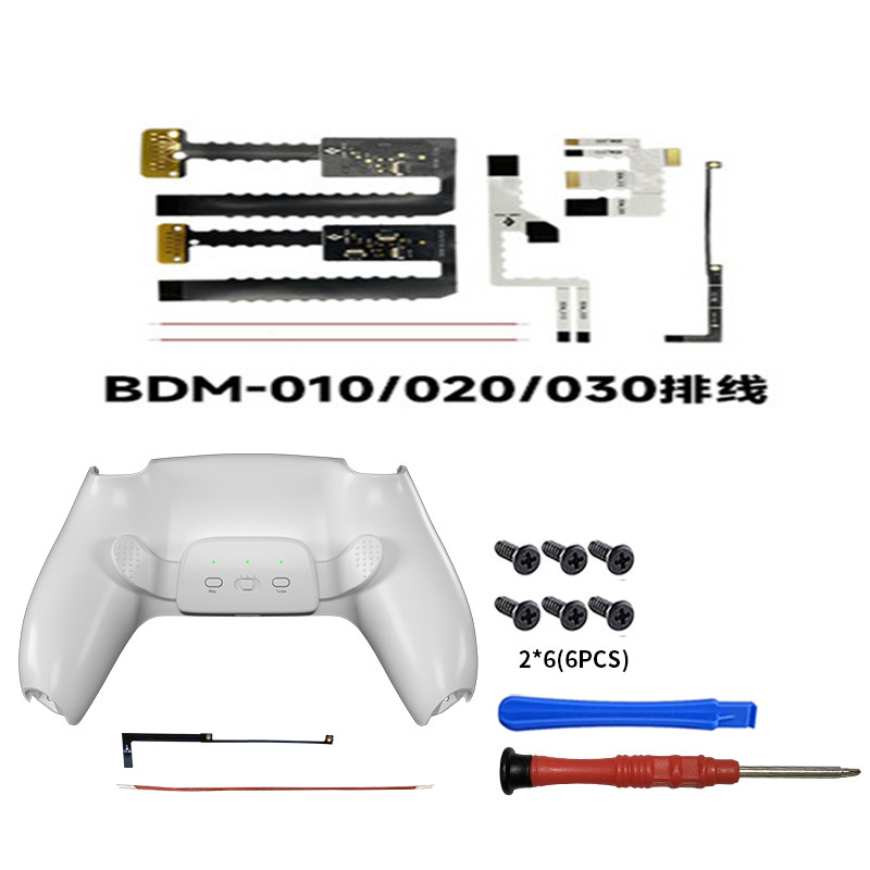 Back Button For PS5 Controller Attachment Upgrade Board Redesigned Shell Programable Rise ...