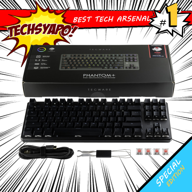 TECWARE PHANTOM 87+ TKL MECHANICAL KEYBOARD | Shopee Philippines