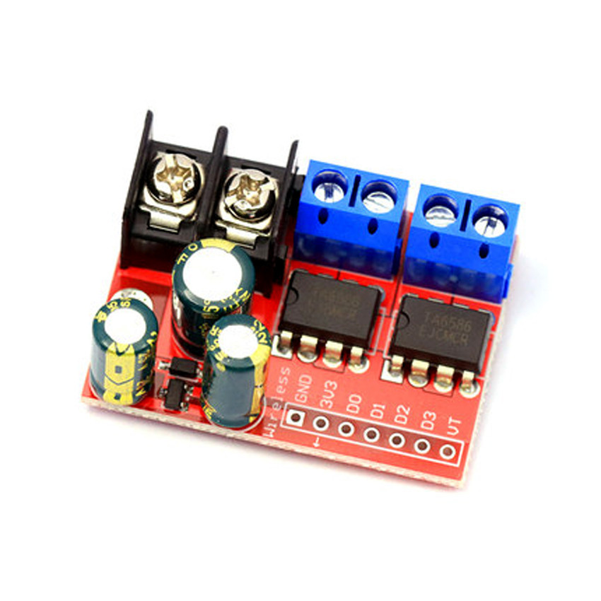 5A dual-channel DC motor drive module motor control 3V-14V input ...
