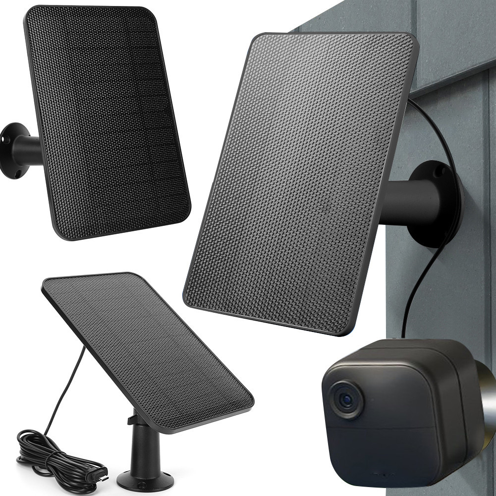 ~4W 5V Solar Panel 2000mAh Rechargeable Battery Solar Panel Kit with 4m ...