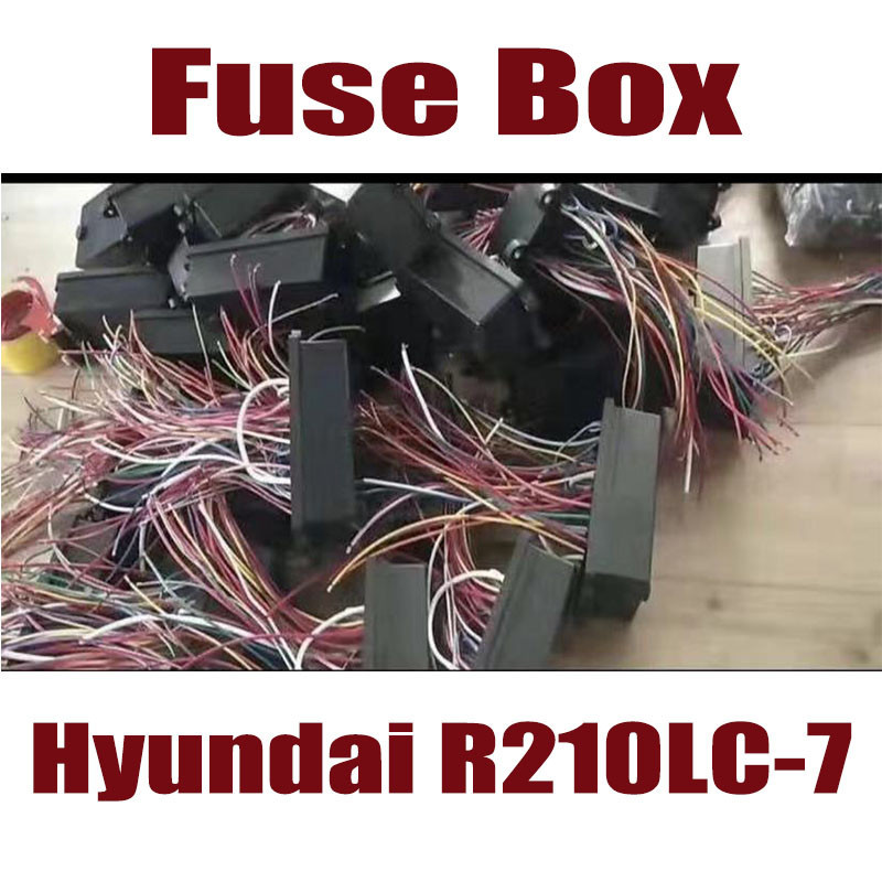 ⚜Good Quality R210LC-7 R210-7 Fuse Box Wire Harness Assembly for ...