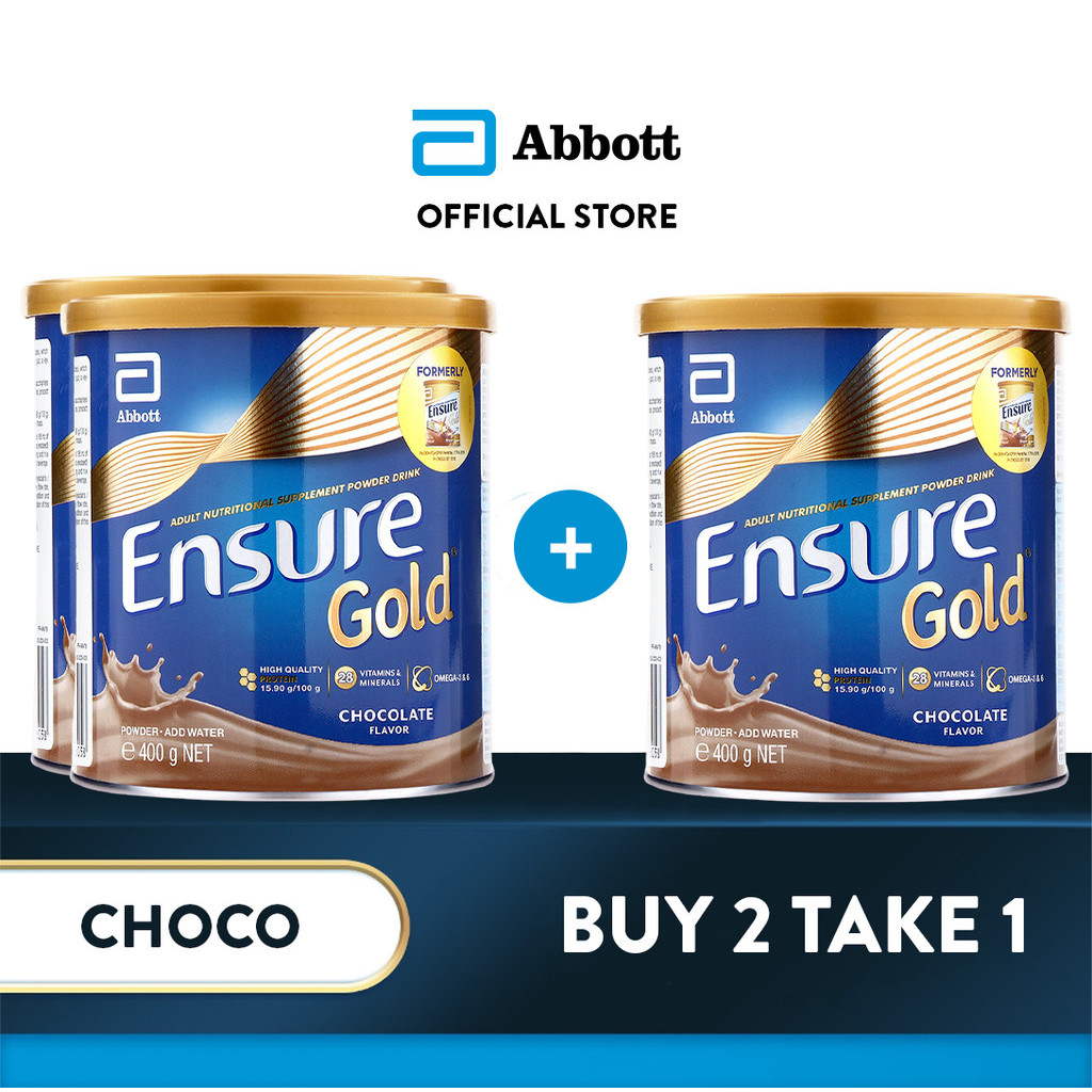 Buy 2 Take 1 Ensure Gold HMB Chocolate 400g For Adult Nutrition ...