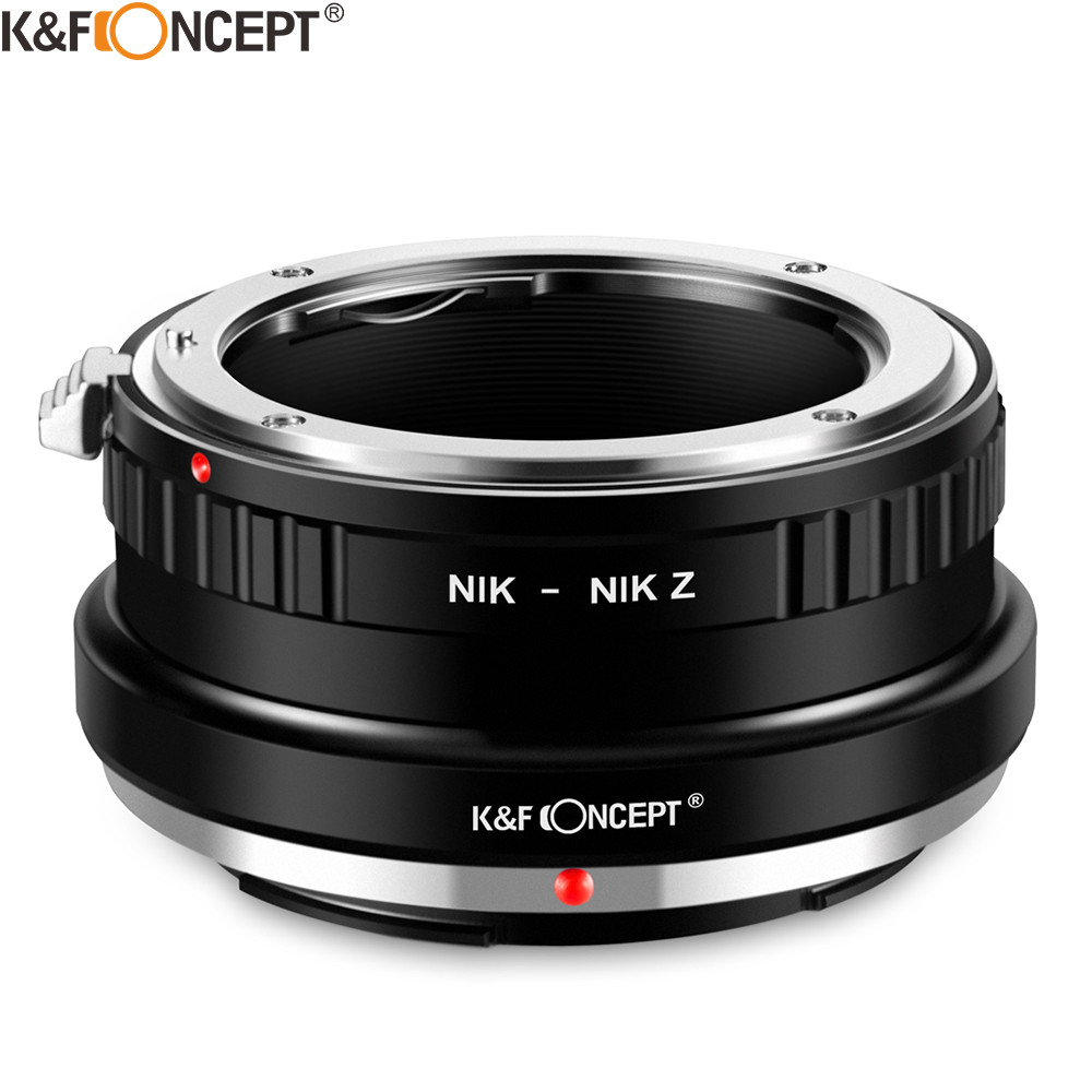 K&F Concept Adapter Ring for Nik-Nik Z Nikon F Lens to Z Mount Camera ...