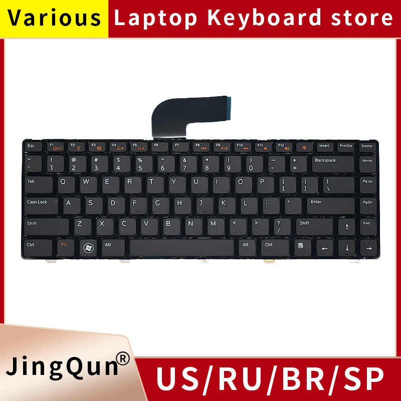 US Keyboard for DELL inspiron 14R N4110 M4110 N4050 M4040 N5050 M5050 ...